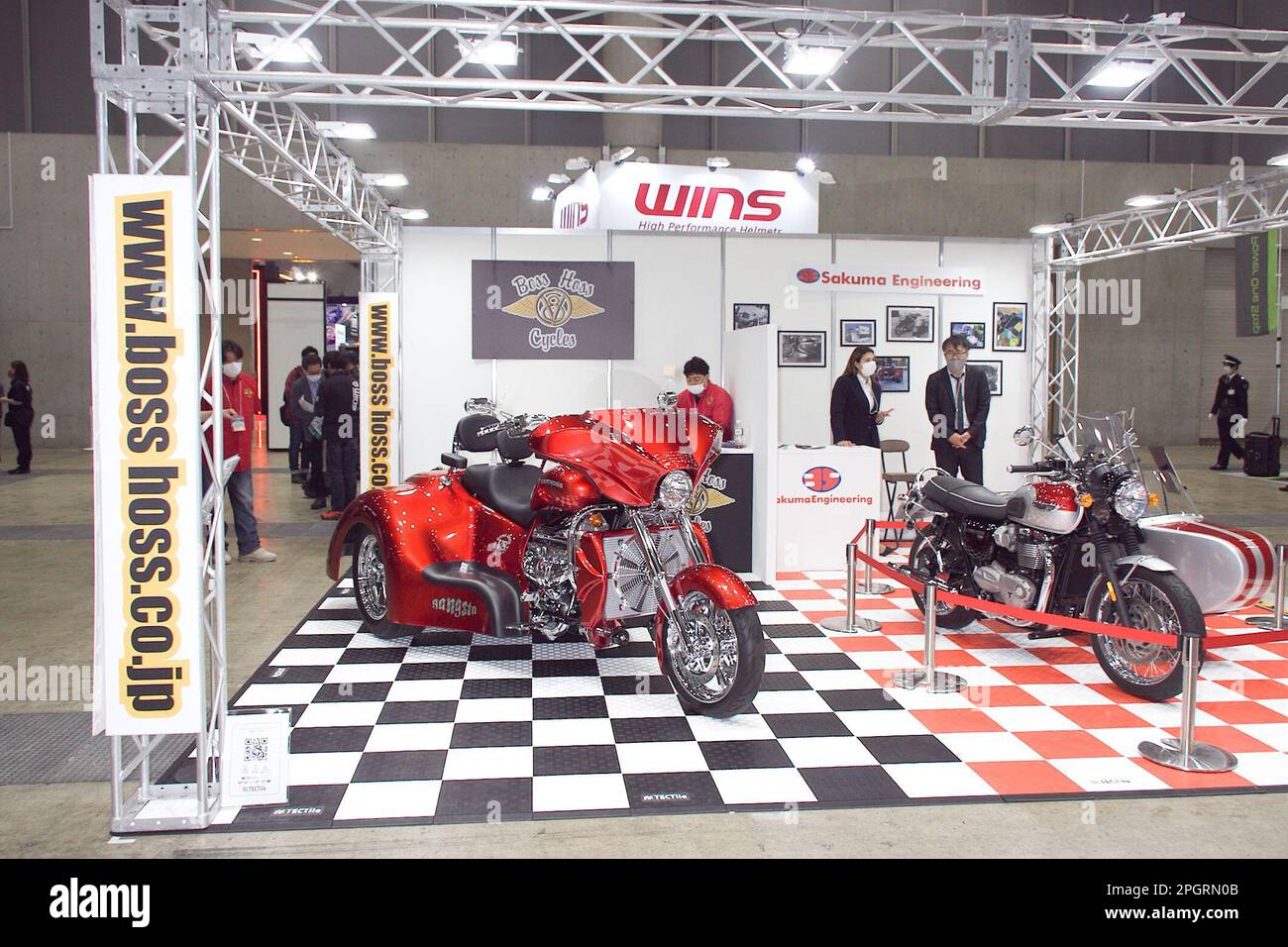 Tokyo, Japan. 24th Mar, 2023. Boss Hoss Cycles, March 24, 2023 - Tokyo ...
