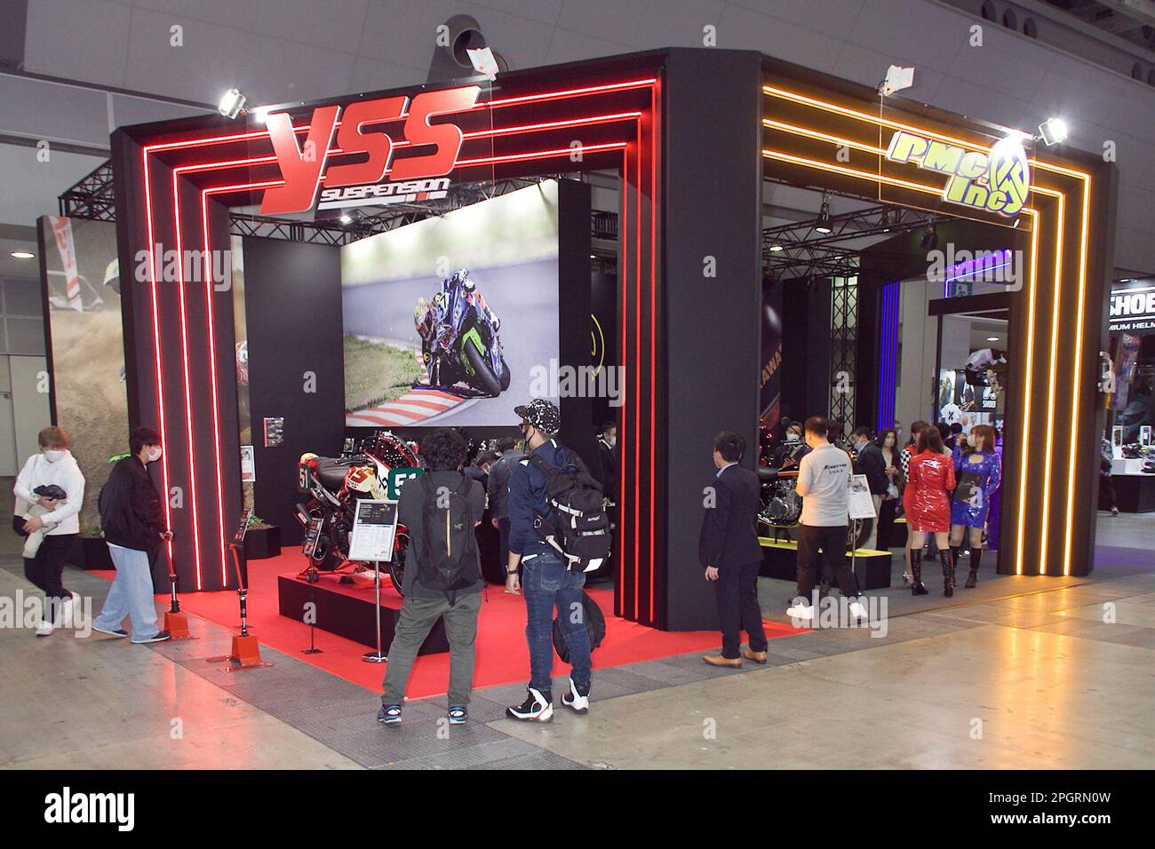 Tokyo, Japan. 24th Mar, 2023. YSS Suspension, March 24, 2023 - Tokyo Motorcycle Show 50th ...