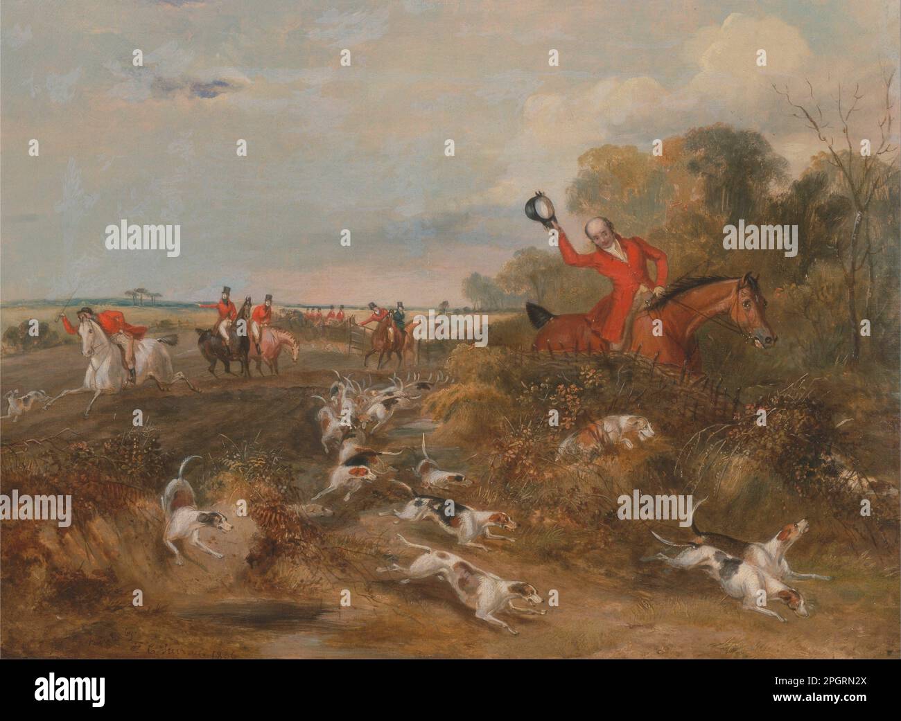 Bachelor's Hall: Capping on Hounds between 1835 and 1836 by Francis ...