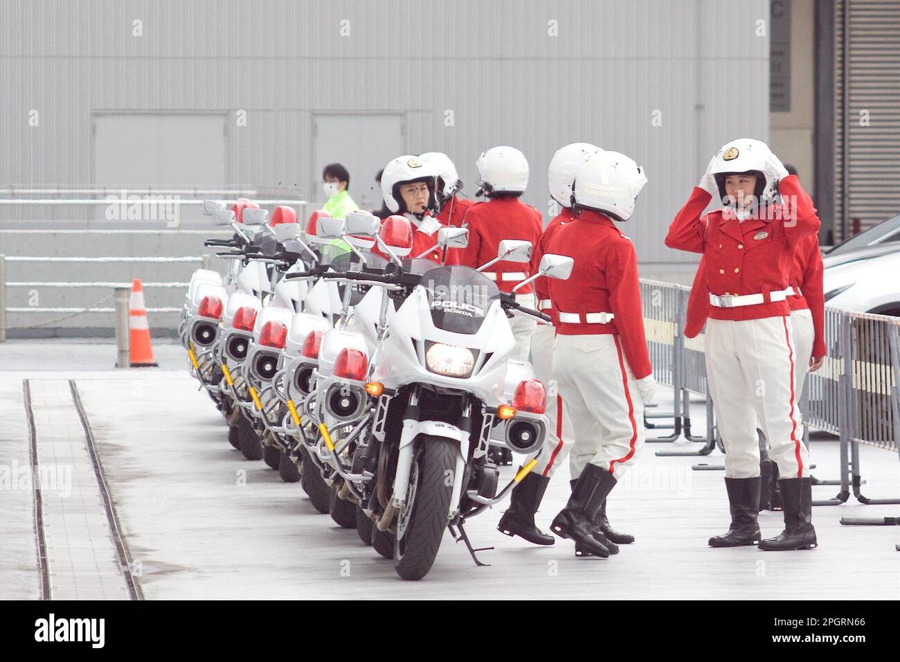 Tokyo, Japan. 24th Mar, 2023. Police Show Performance, March 24, 2023 ...