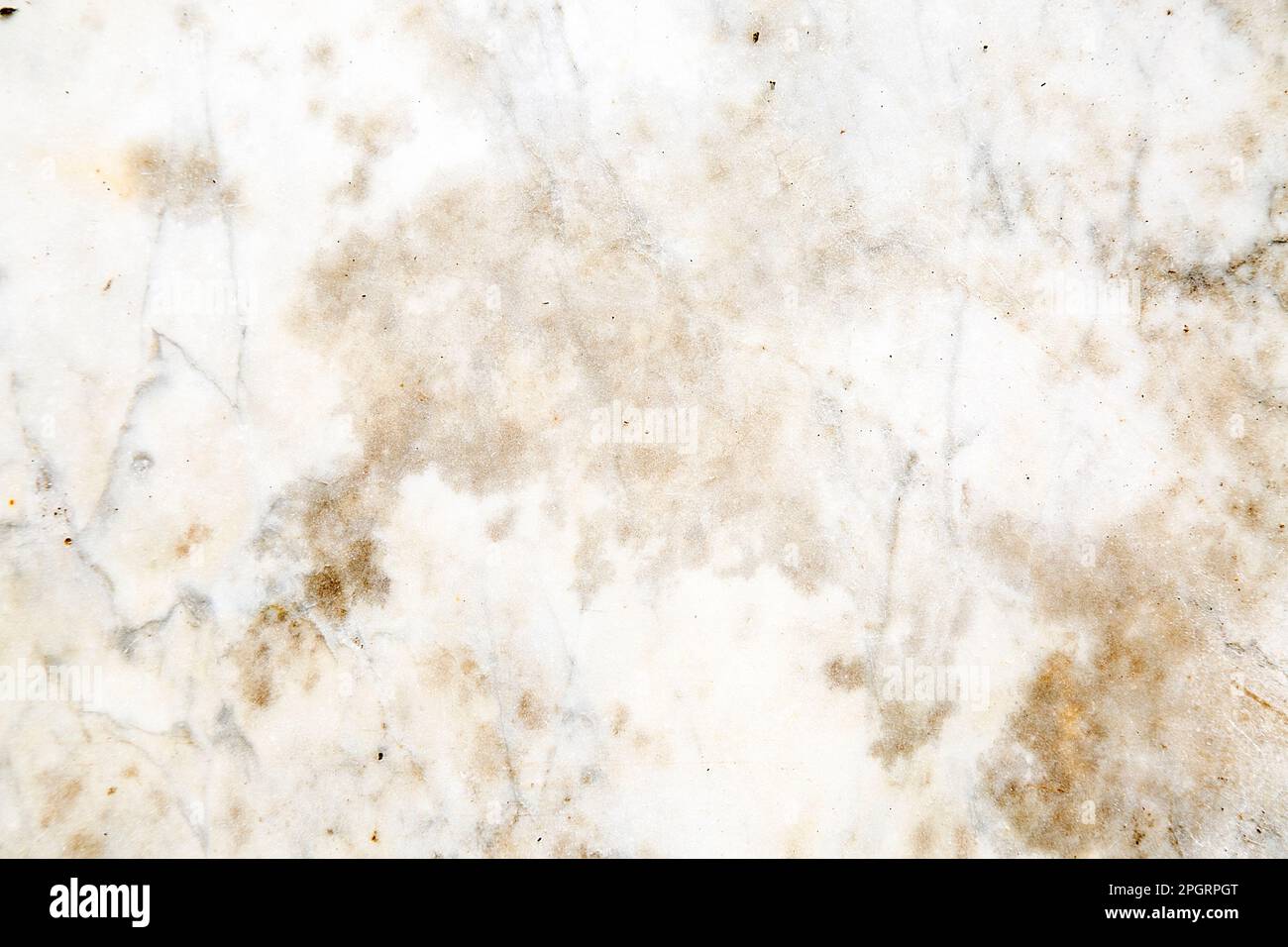 Aged marble wall with scratches and black points. Background and ...