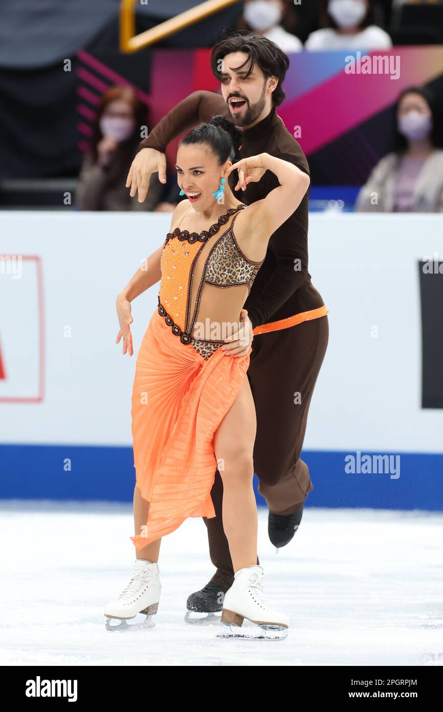 Saitama, Japan. 24th Mar, 2023. Jennifer Janse van Rensburg & Benjamin ...