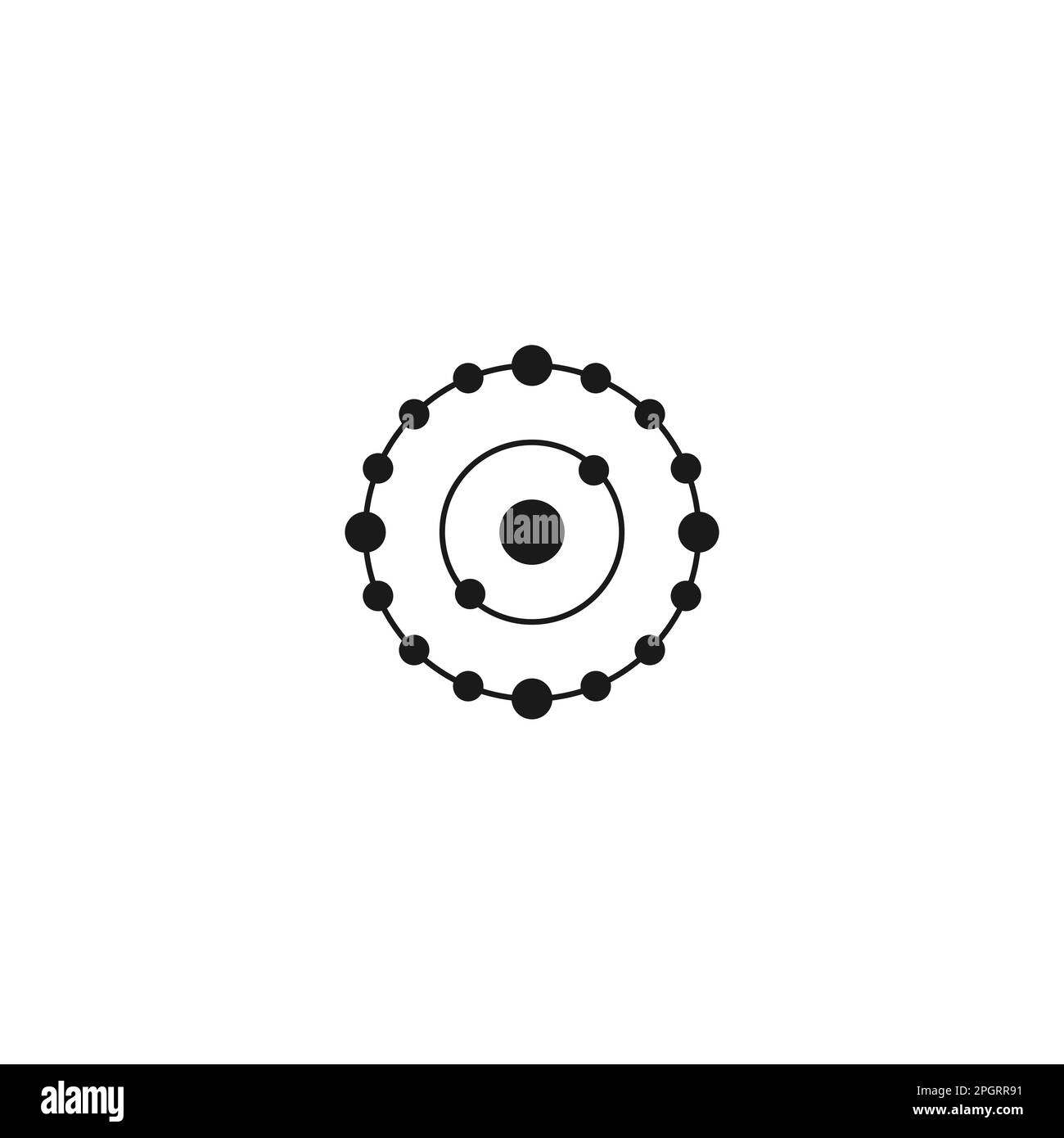 Antioxidant icon. Radical free oxidant molecule. Detox, virus protect ...