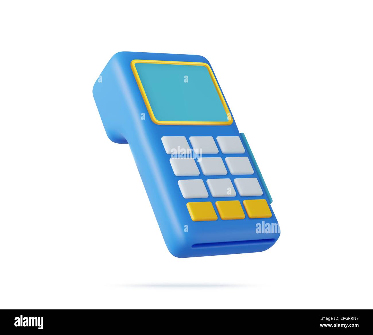 Nfc pos terminal cartoon Cut Out Stock Images & Pictures - Alamy