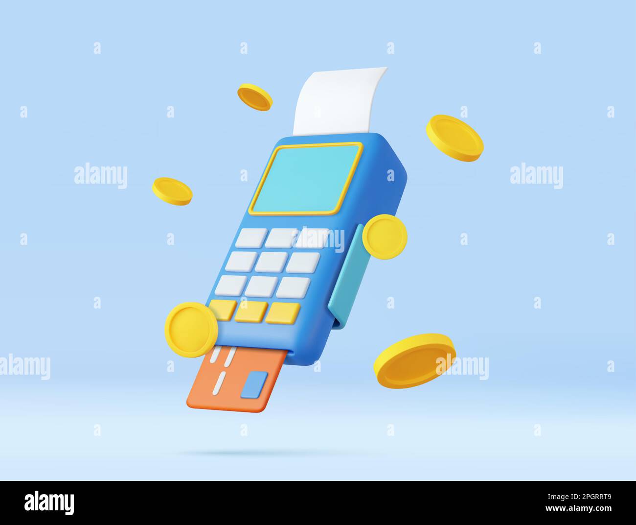 Cashless payment device Stock Vector Images - Alamy