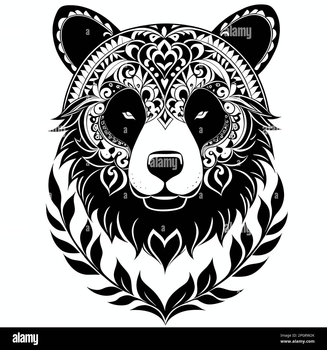 Bear Head Design