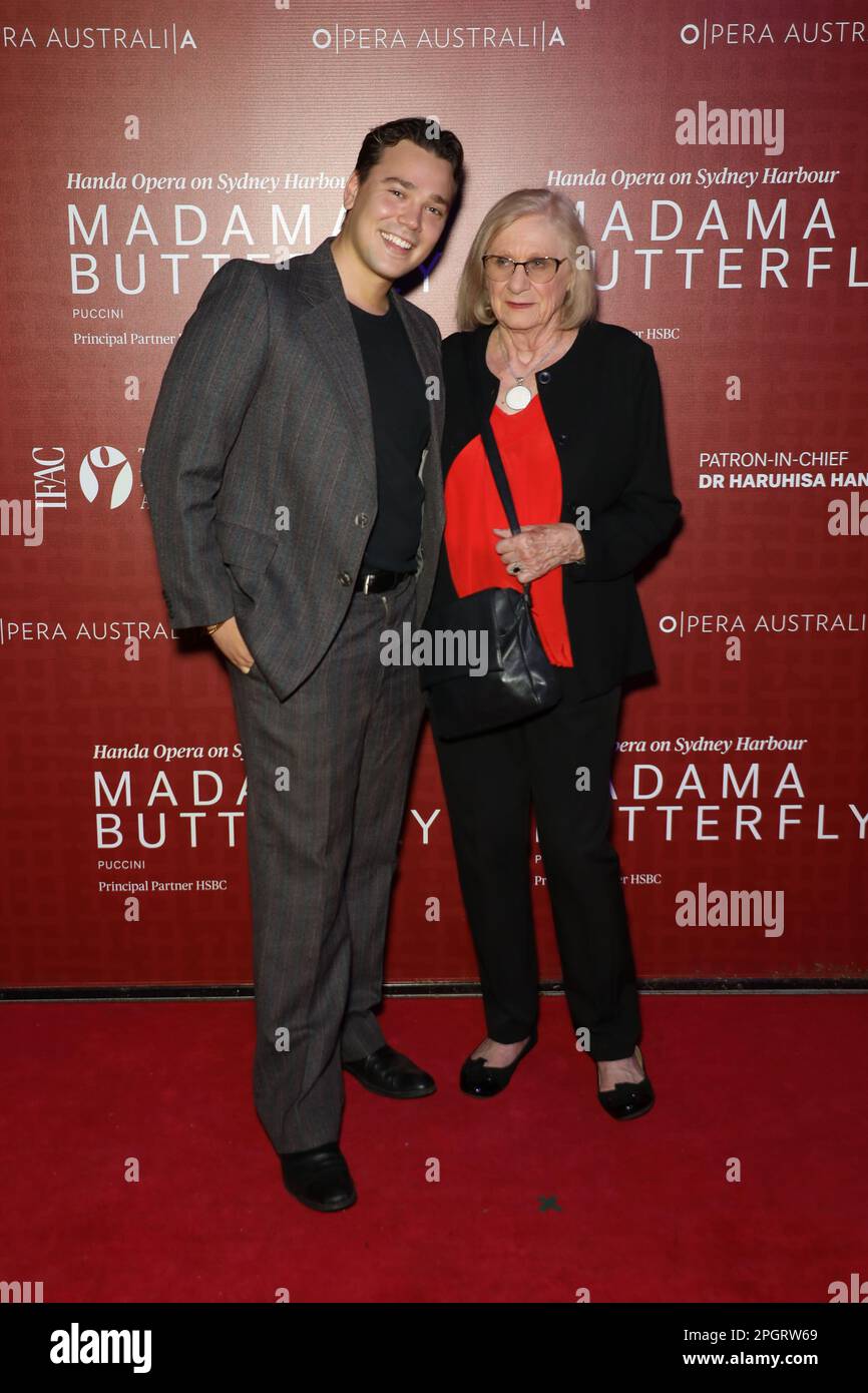 Sydney, Australia. 24th March 2023. Lukas Radovich and Gusta Radovich ...