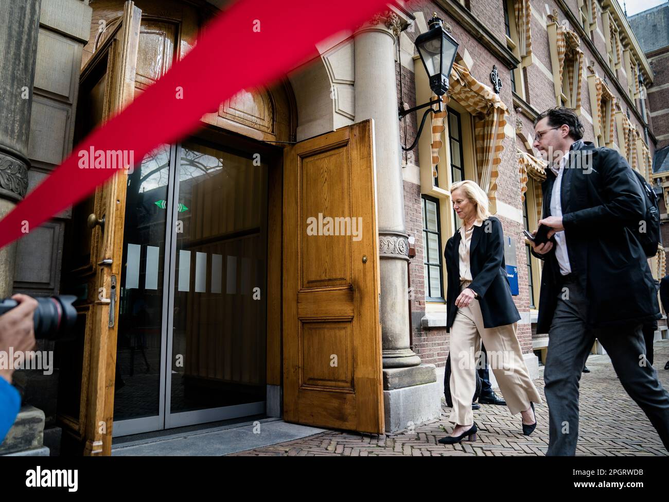 THE HAGUE - Sigrid Kaag, Minister of Finance, on arrival at the ...