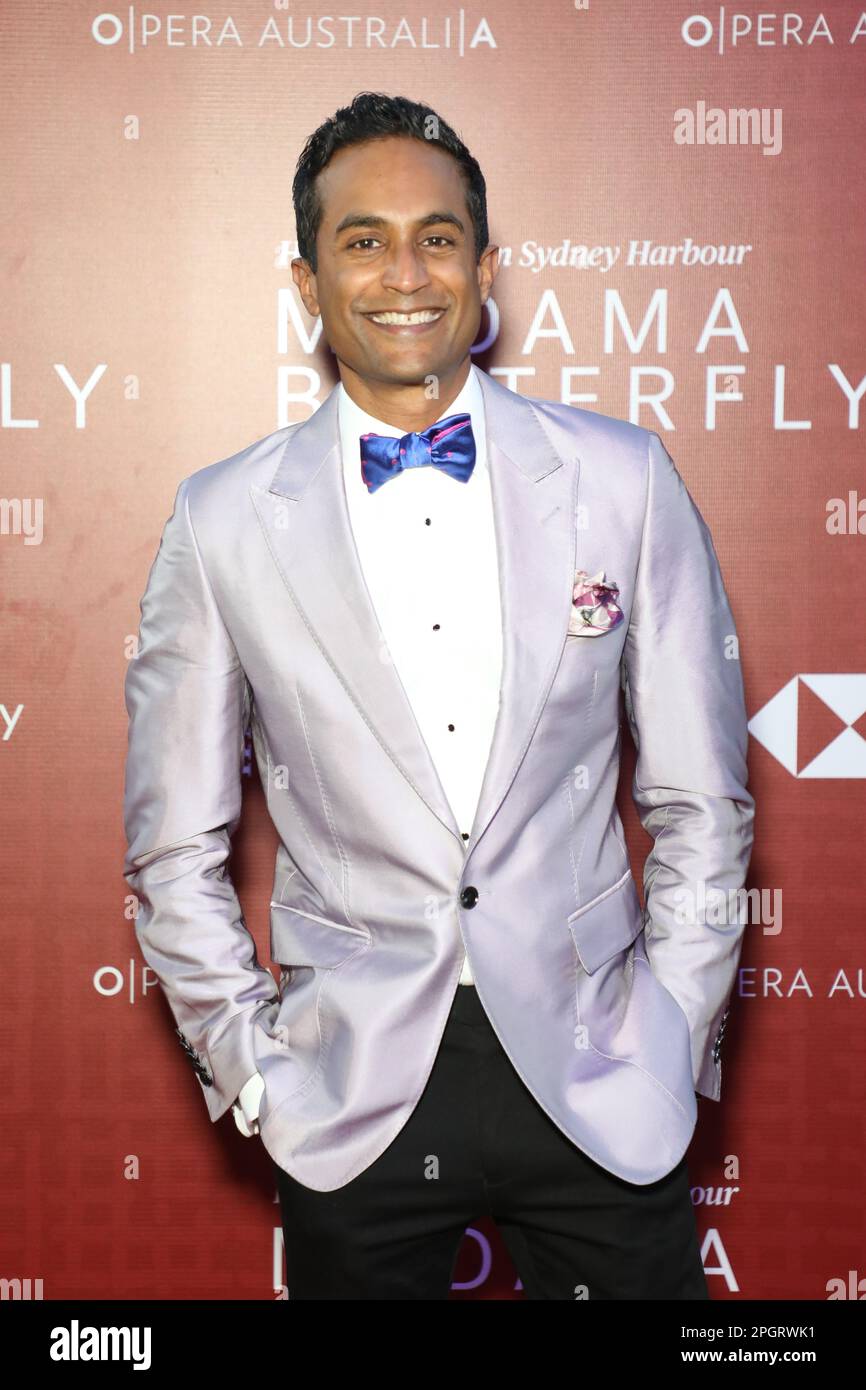 Sydney, Australia. 24th March 2023. Jeremy Fernandez arrives on the red ...