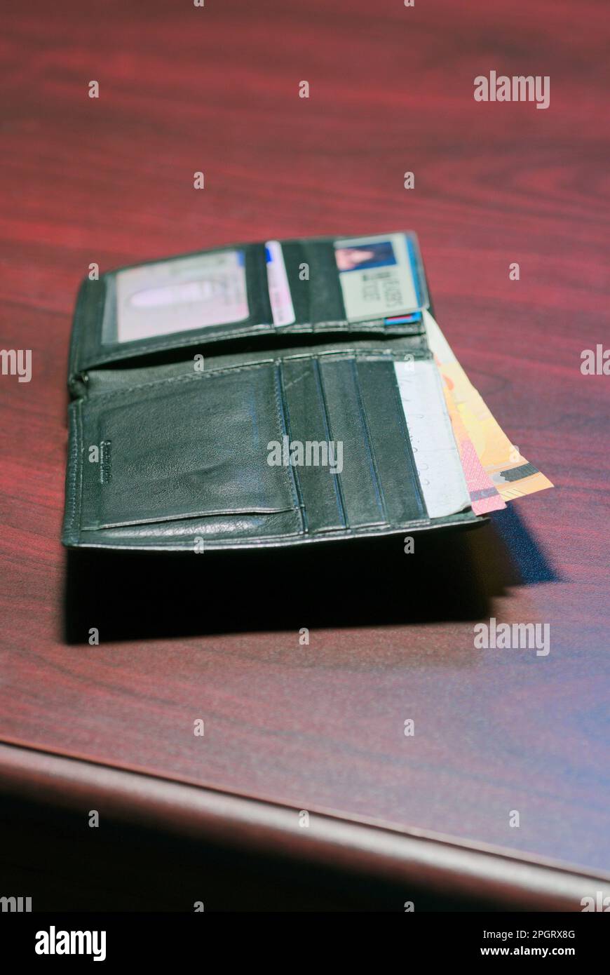 Leather table hi-res stock photography and images - Alamy