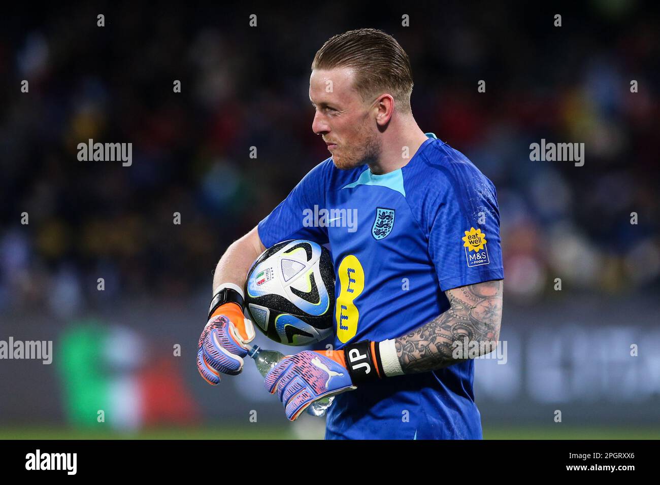 Jordan Pickford, England goalkeeper Stock Photo - Alamy