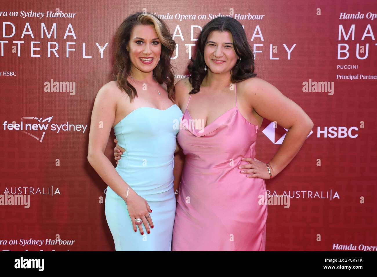 Sydney, Australia. 24th March 2023. Stephanie Panozzo and Katrina Gale ...