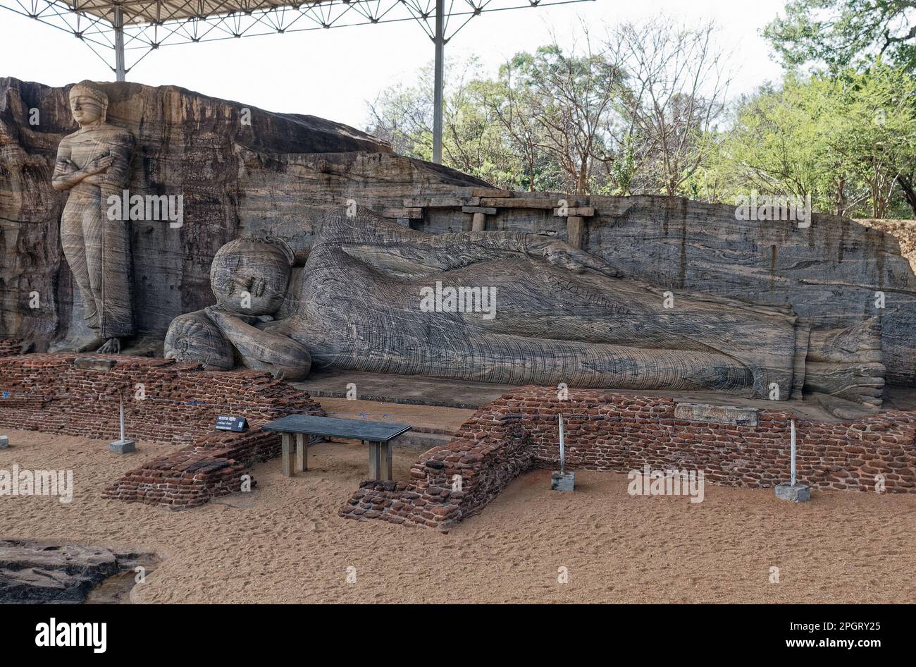 Parinirvana of the buddha hi-res stock photography and images - Alamy