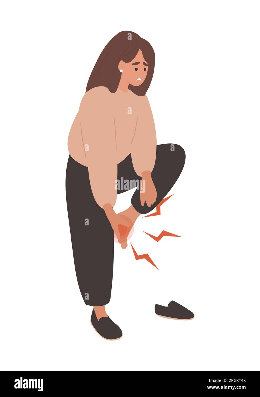 Sore legs Stock Vector Images - Alamy