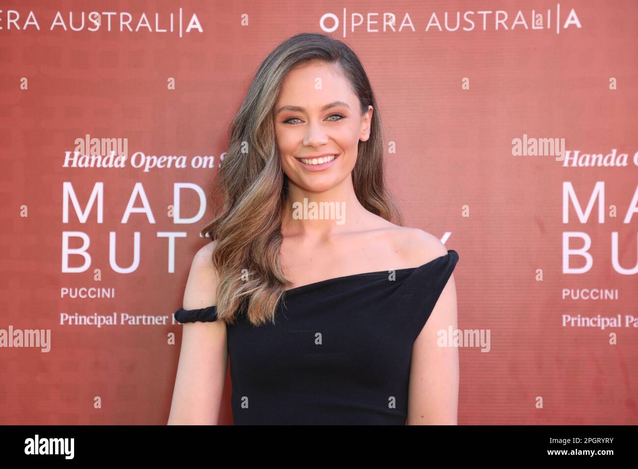 Sydney, Australia. 24th March 2023. Amber Laidler arrives on the red ...