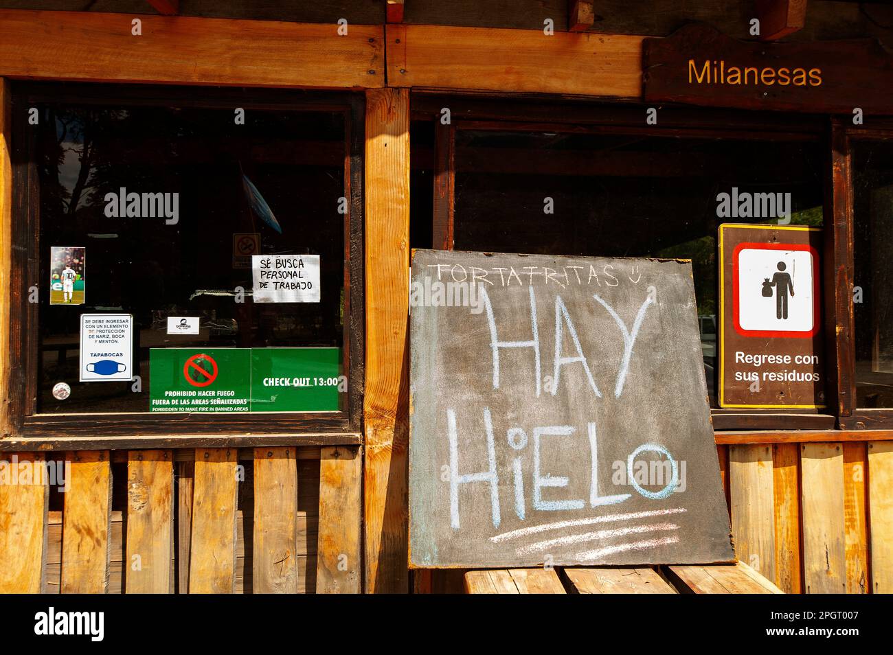 Camping Pichi Traful, Nahuel Huapi National Park, Seven Lakes Road, Ruta 40, Neuquén Province ...