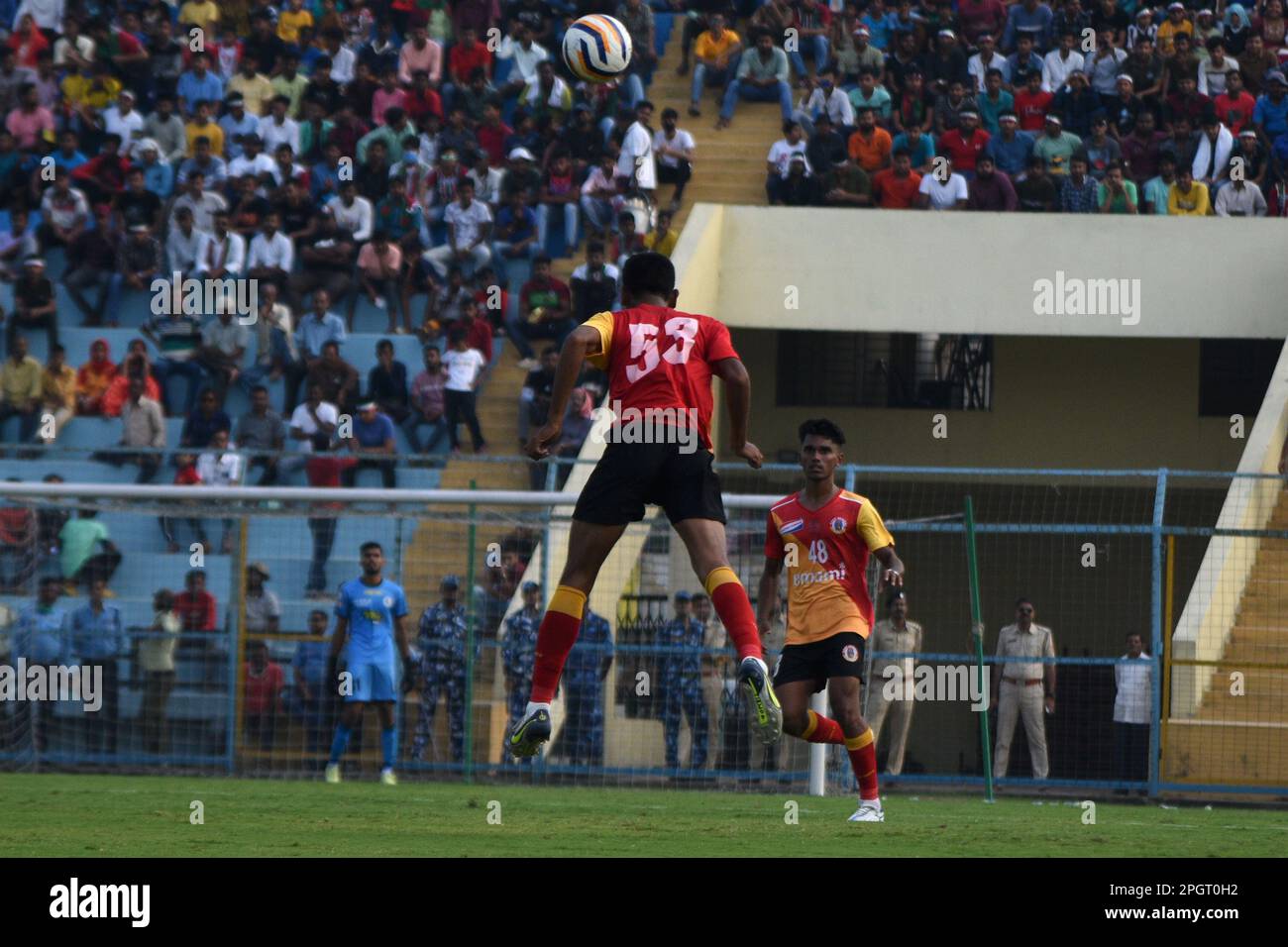Kolkata, West Bengal, India. 24th Mar, 2023. ATK Mohun Bagan shares one point with Emammi East ...