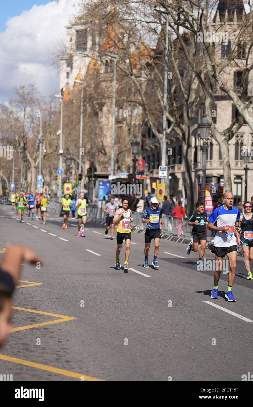 Marató de Barcelona Stock Photo - Alamy