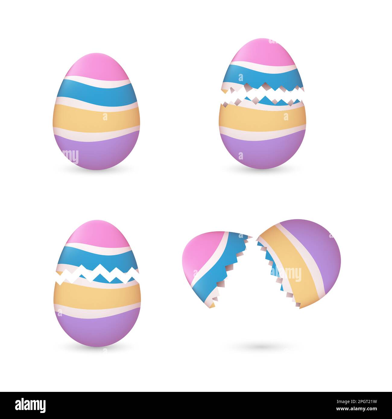 Wavy painted decoration Stock Vector Images - Alamy