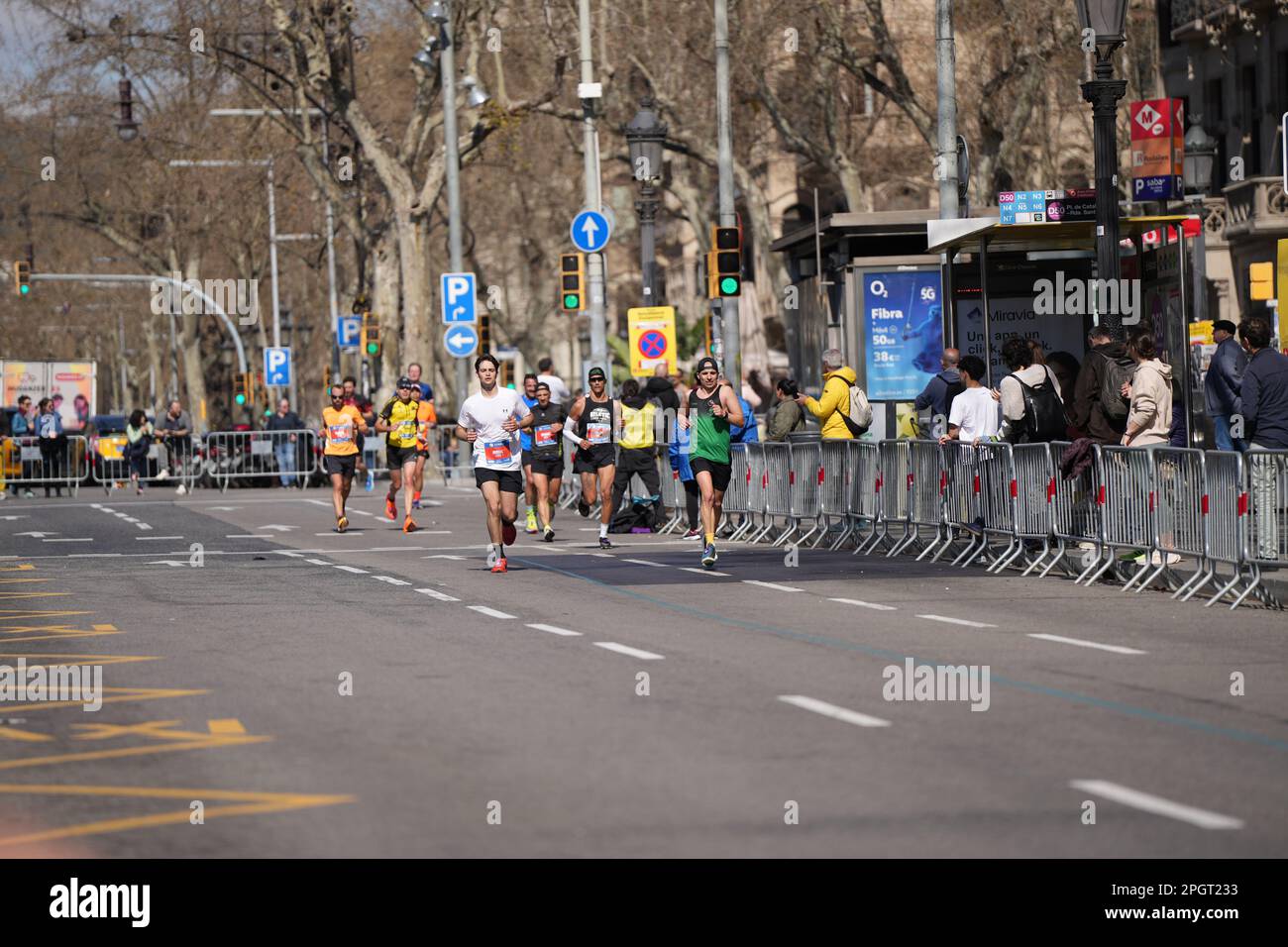 Marató de Barcelona Stock Photo - Alamy