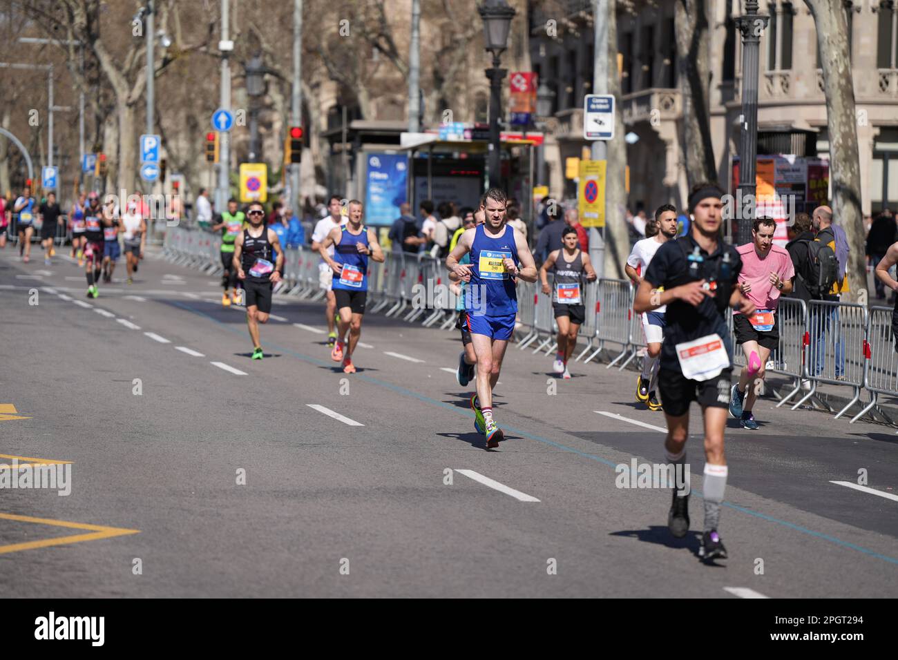 Marató de Barcelona Stock Photo - Alamy