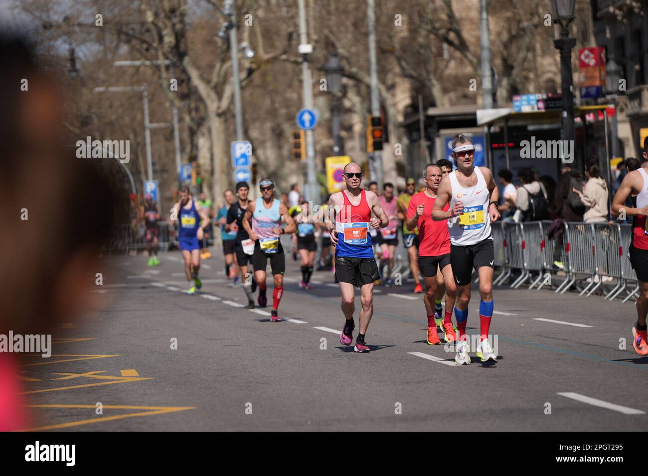 Marató de Barcelona Stock Photo - Alamy