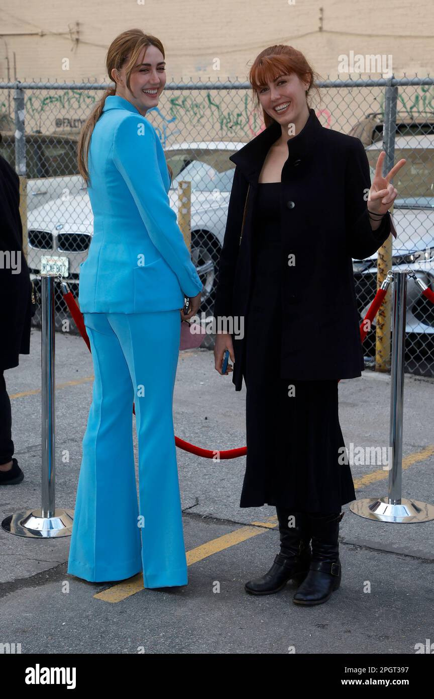 Los Angeles, Ca. 23rd Mar, 2023. Madeline Zima, Yvonne Zima at the LA ...