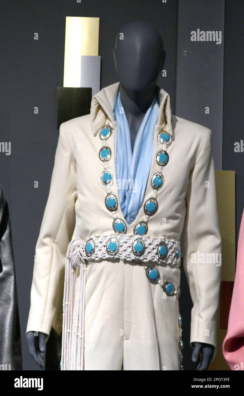 Los Angeles, California, USA 23rd March 2023 Elvis Costume designed by ...