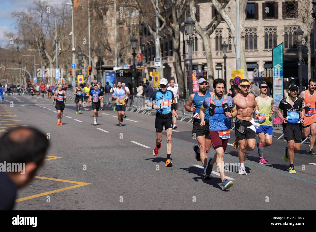 Marató de Barcelona Stock Photo - Alamy