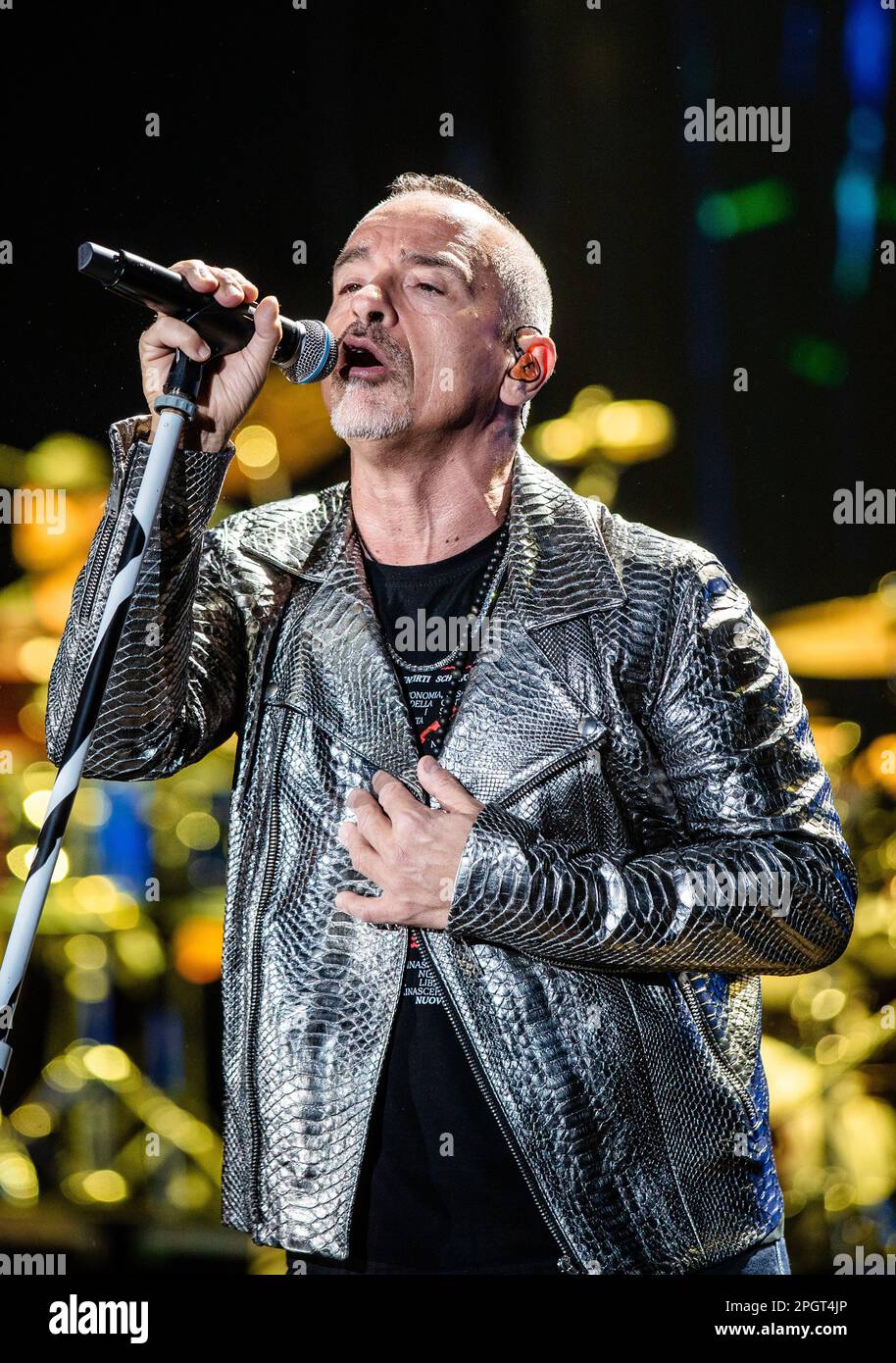Stuttgart, Germany. 23rd Mar, 2023. The Italian singer Eros Ramazzotti ...