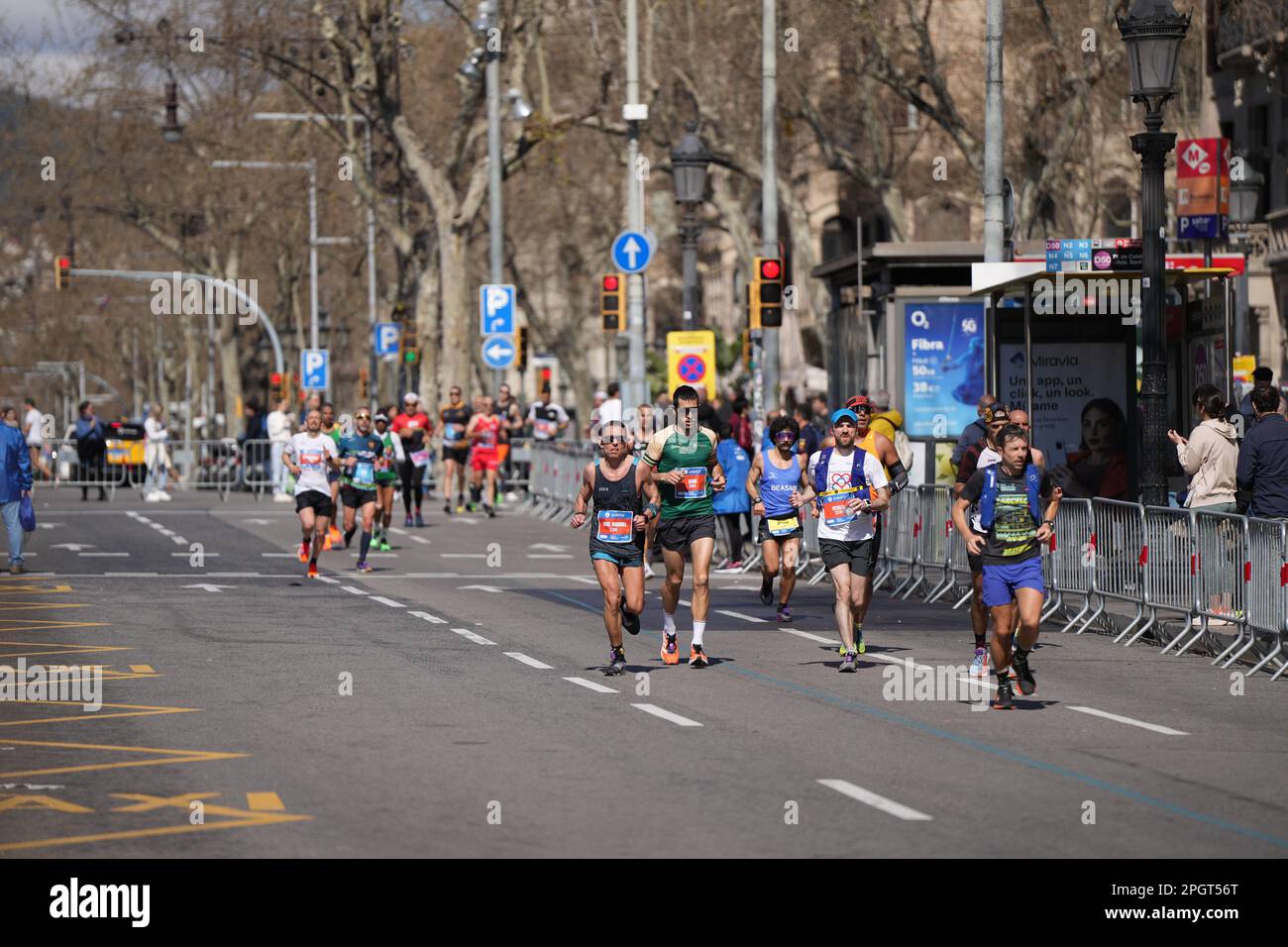 Marató de Barcelona Stock Photo - Alamy