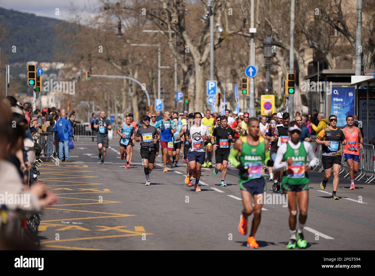 Marató de Barcelona Stock Photo - Alamy
