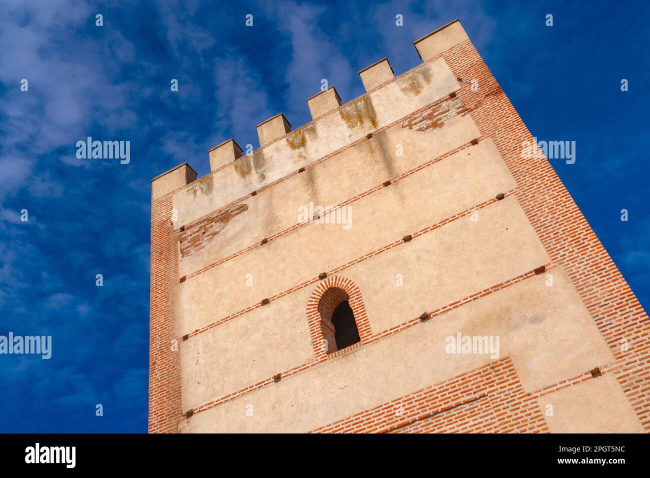 Arévalo Gate, City Wall and Towers, 13th Century Mudéjar Style, Spanish ...