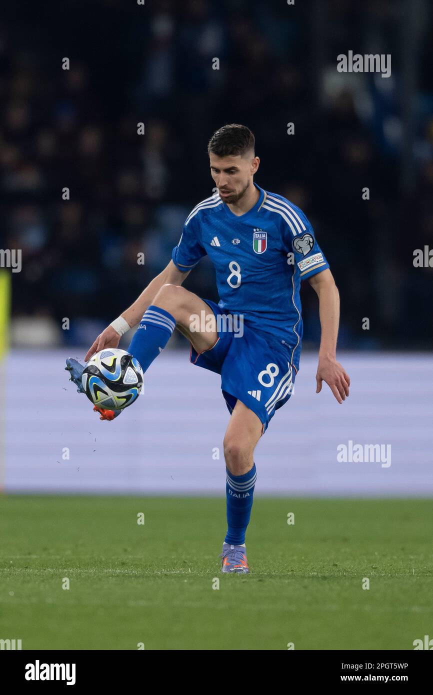 Jorginho Luiz Frello Filho (Italy) during the UEFA European Qualifiers ...