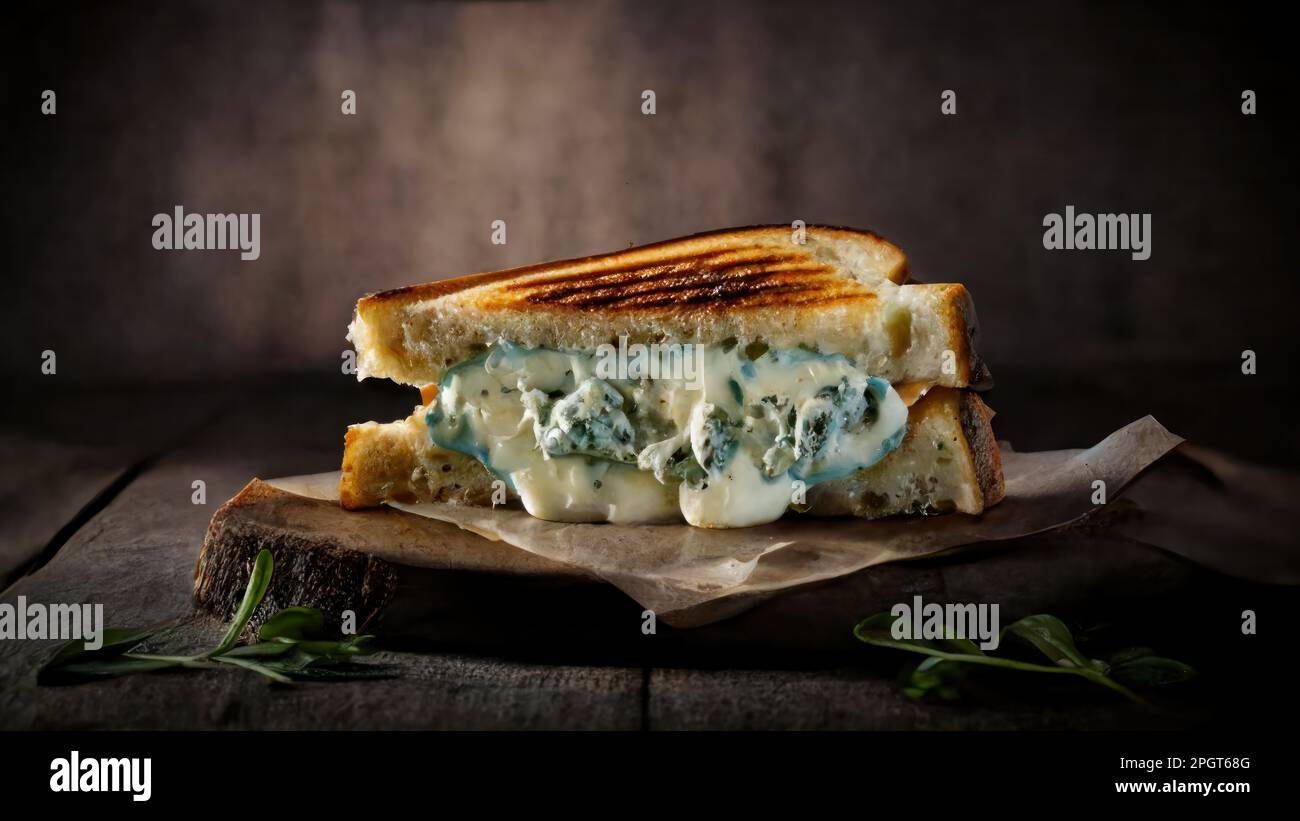 Melted stilton hi-res stock photography and images - Alamy