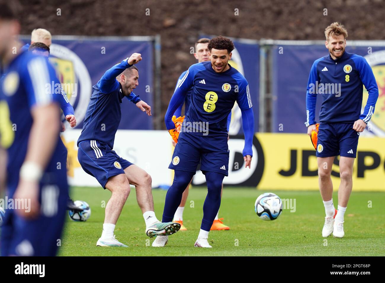 Scotland euro 2024 training hi-res stock photography and images - Alamy