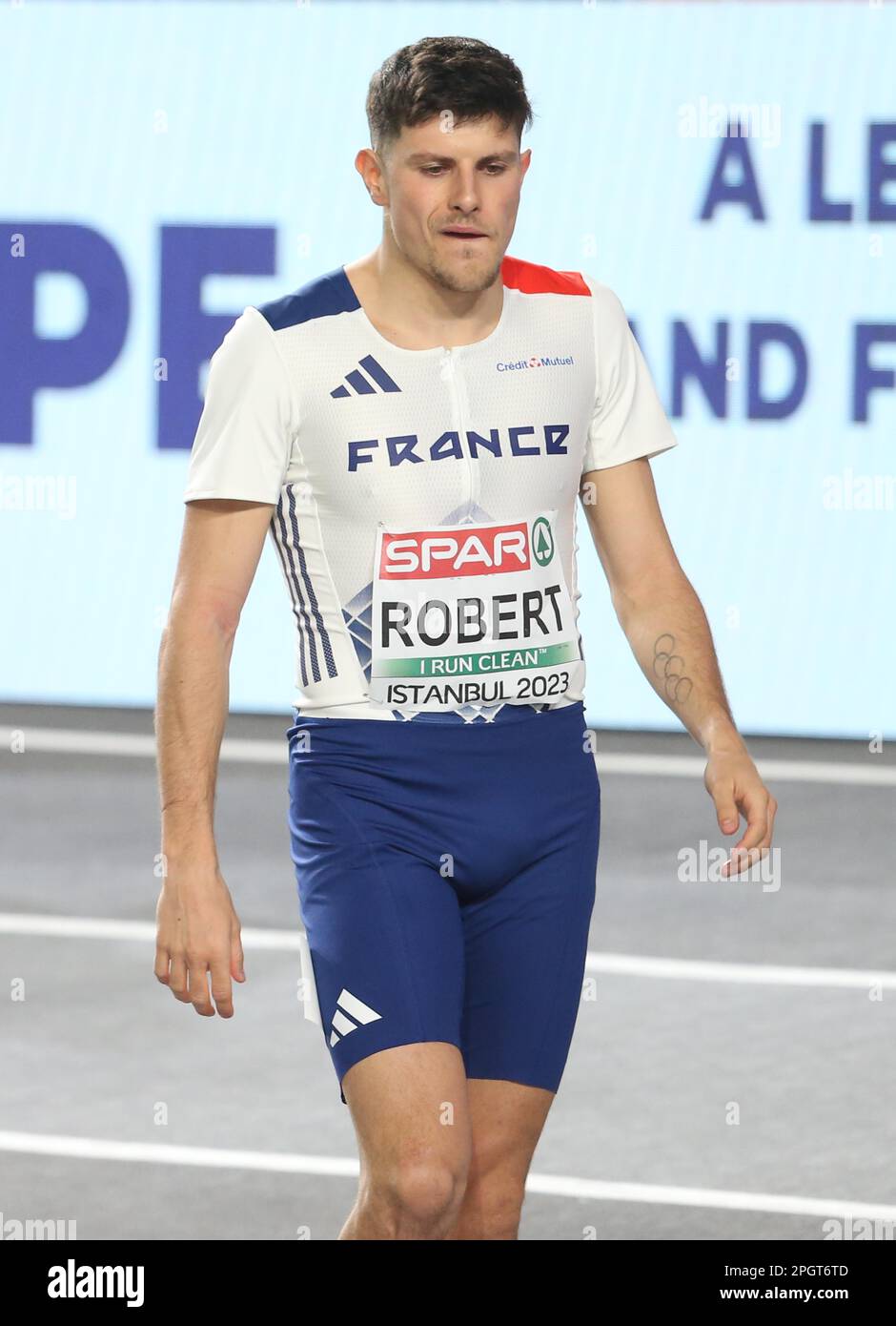 Benjamin ROBERT of France 800m MEN Semi-Final during the European ...