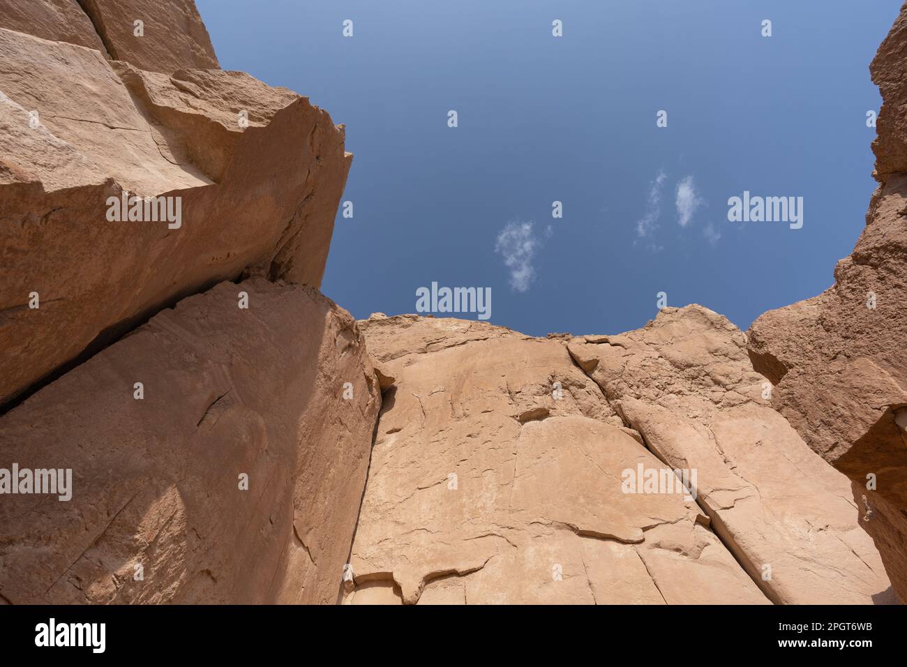 Al-Qarah Mountain or Jabal Al-Qarah, Al Hofuf Saudi Arabia Stock Photo ...