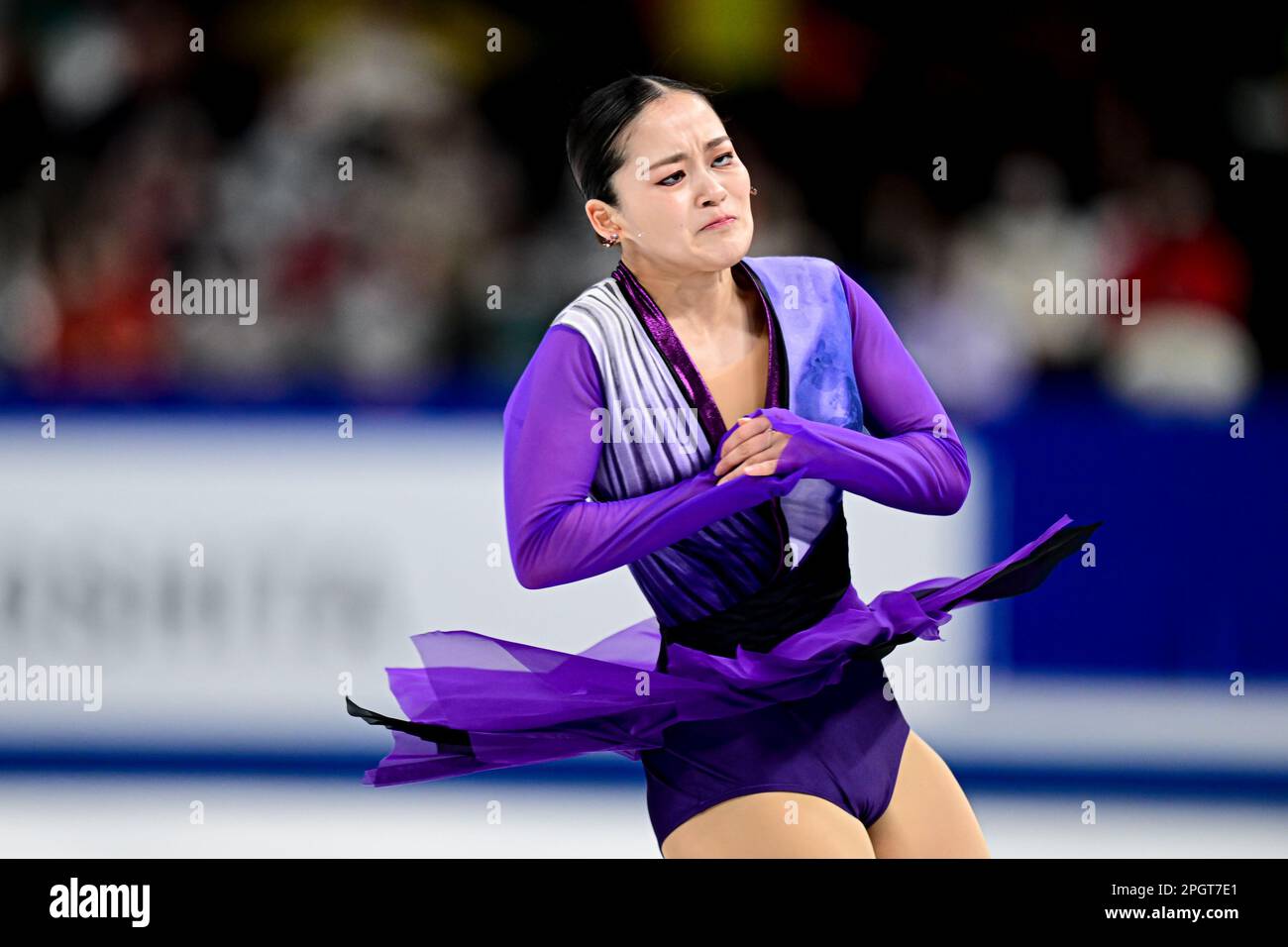 Rinka WATANABE (JPN), during Women Free Skating, at the ISU World ...