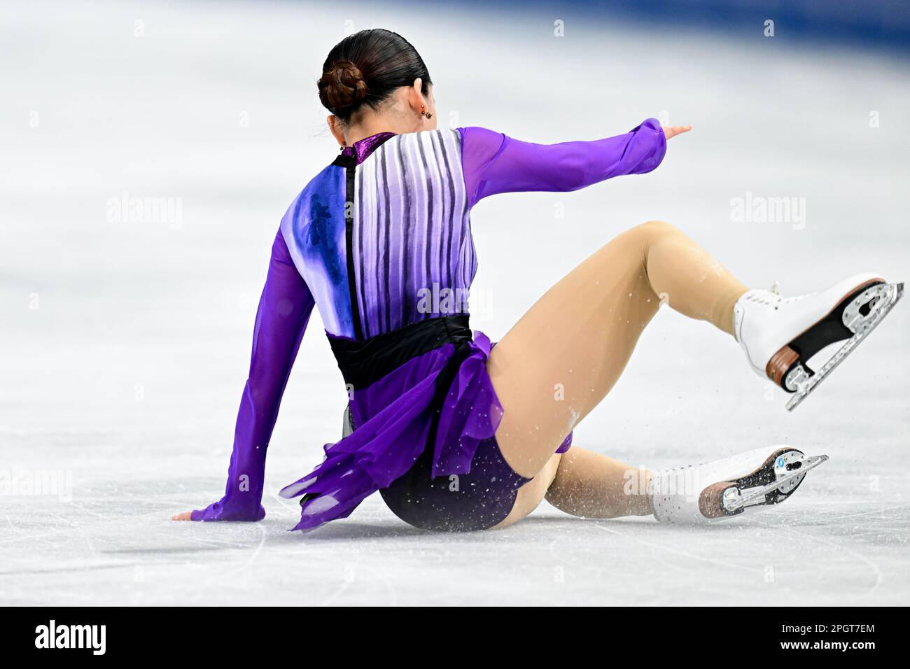 Rinka WATANABE (JPN), during Women Free Skating, at the ISU World ...