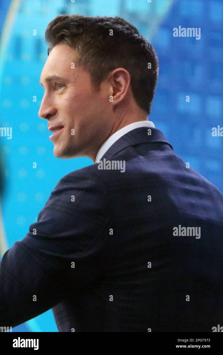 New York, NY, USA. 23rd Mar, 2023. Whit Johnson on the set of Good ...