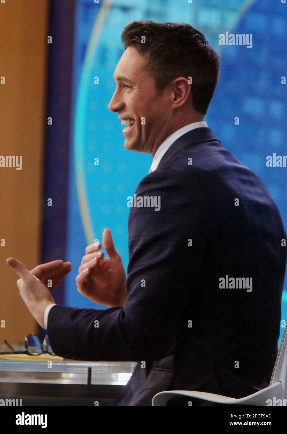 New York, NY, USA. 23rd Mar, 2023. Whit Johnson on the set of Good ...