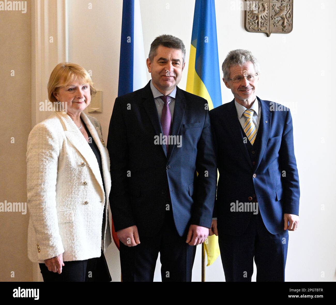 Prague, Czech Republic. 24th Mar, 2023. Senate President Milos Vystrcil ...