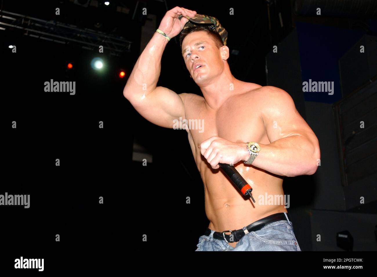 Milan Italy 16/09/2005 : John Cena, John Cena and Tha Trademarc live concert at the Rolling ...