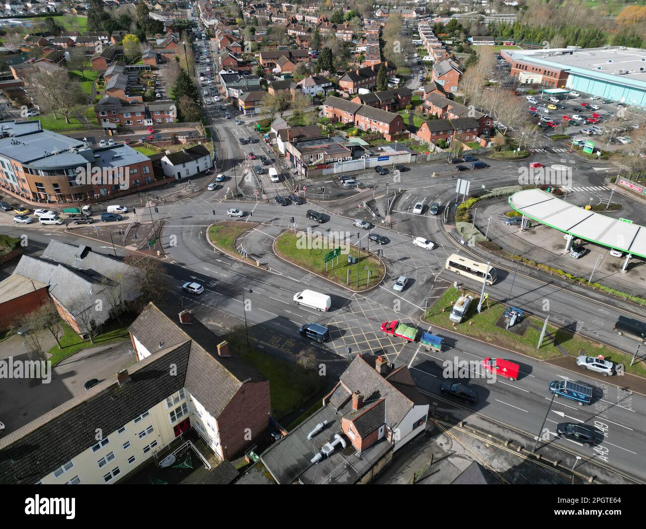 Aerial road network hi-res stock photography and images - Alamy