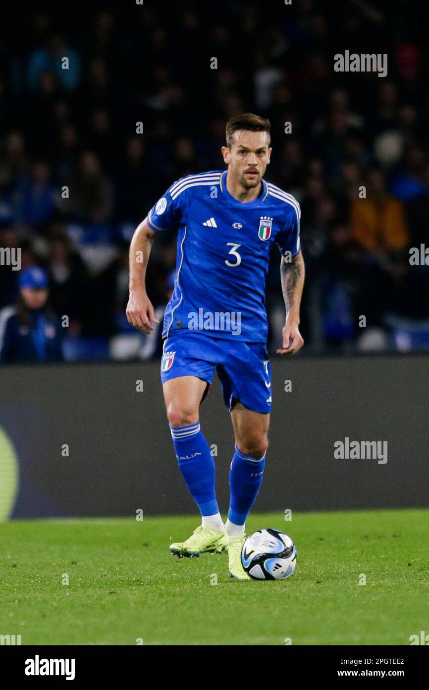 Italian's defender Rafael Toloi (Atalanta) controls the ball during ...