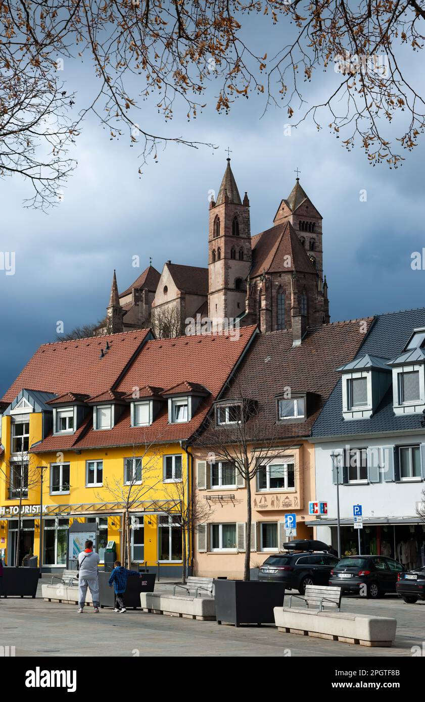 Breisach am Rhein, Germany - February 22, 2023: Historic town of ...