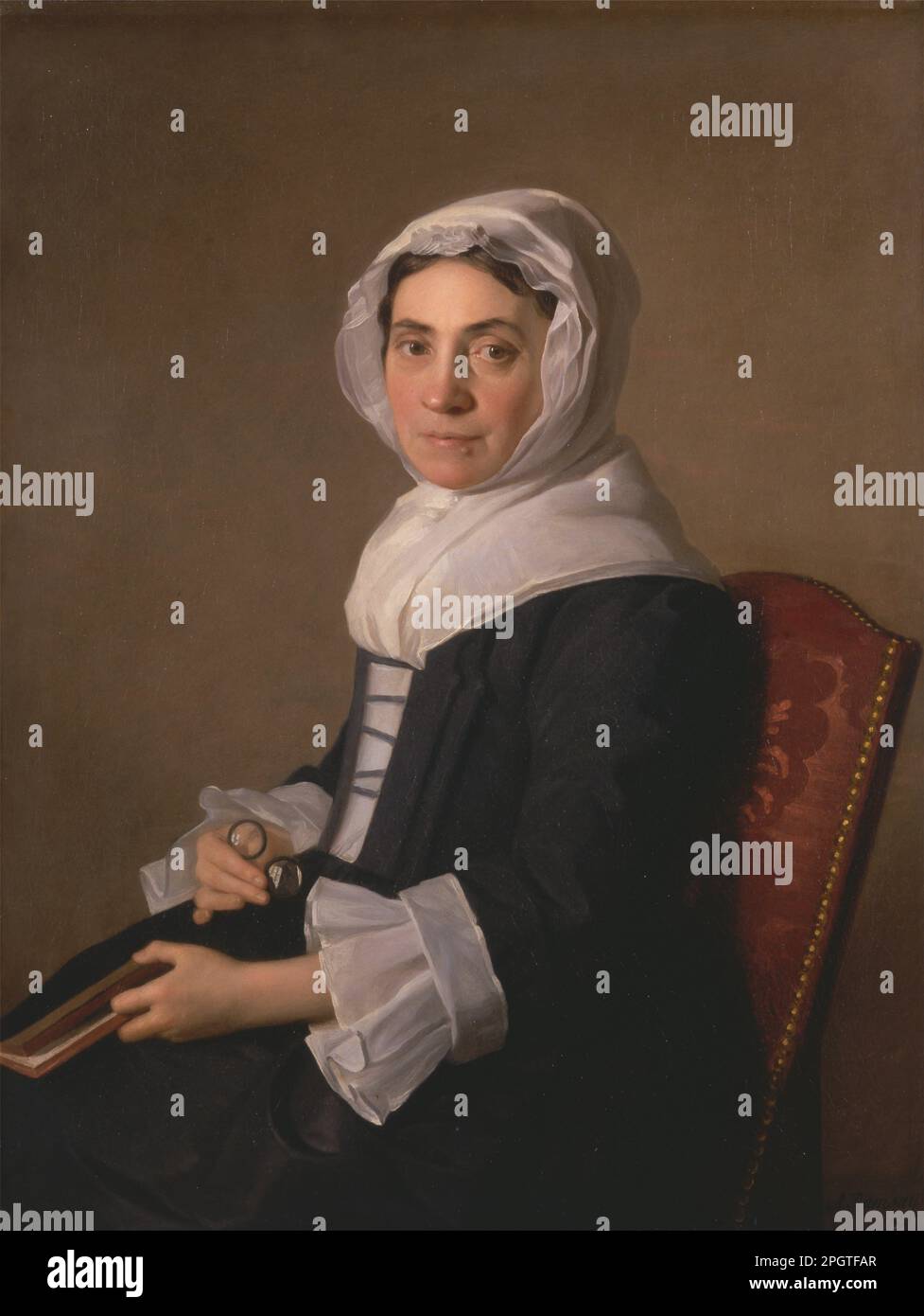 Mary Adam 1754 by Allan Ramsay Stock Photo - Alamy