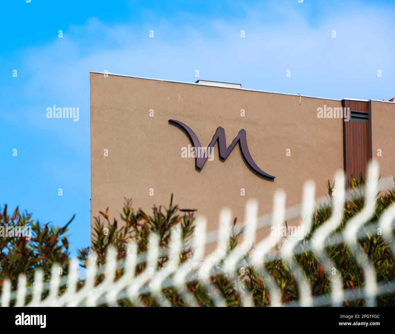 Valence, France - March 2, 2023: Mercure is an international hotel ...