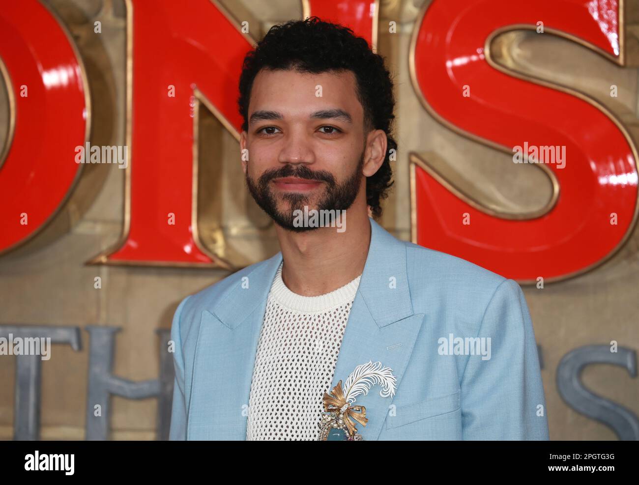 Justice Smith attends the UK Premiere of "Dungeons & Dragons - Honour ...